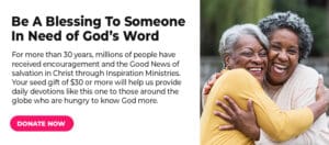 The Price of Sin | Daily Devotional | Inspiration Ministries